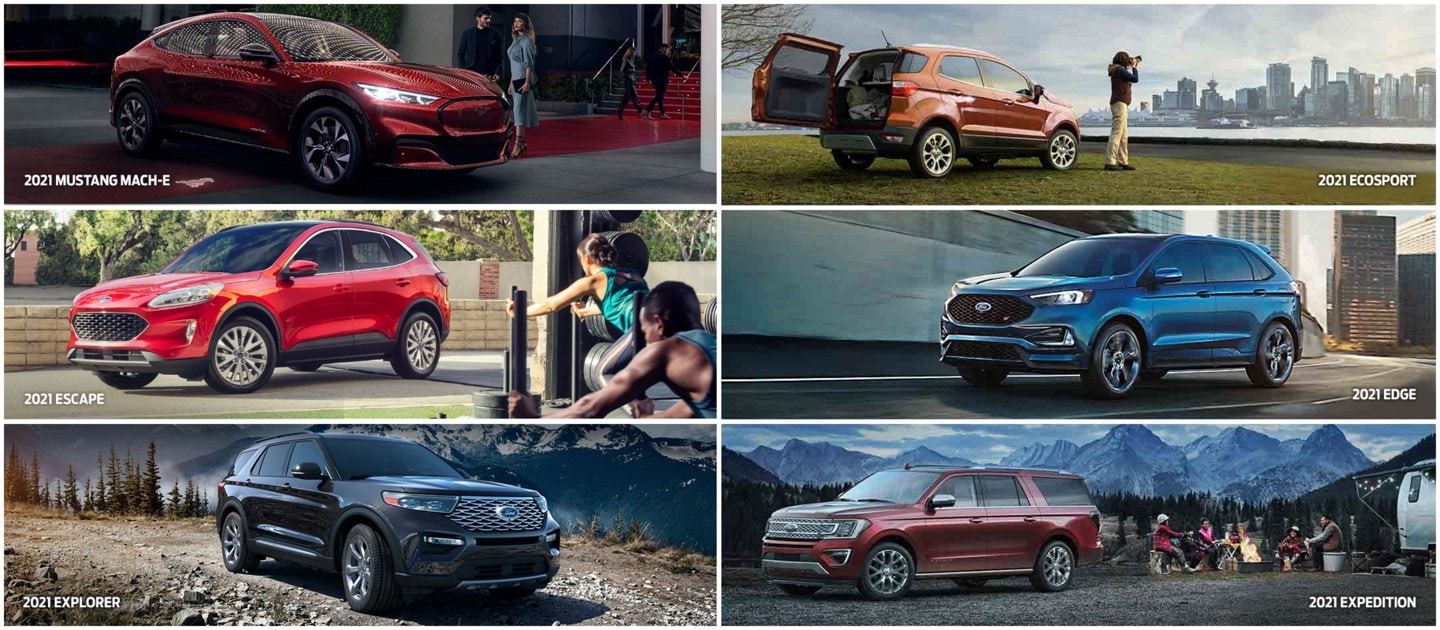 2021 SUVs & Crossovers | Small, Mid-size & Large | Ford Canada